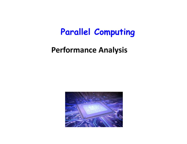 Parallel Computing Lec 6 Ppt