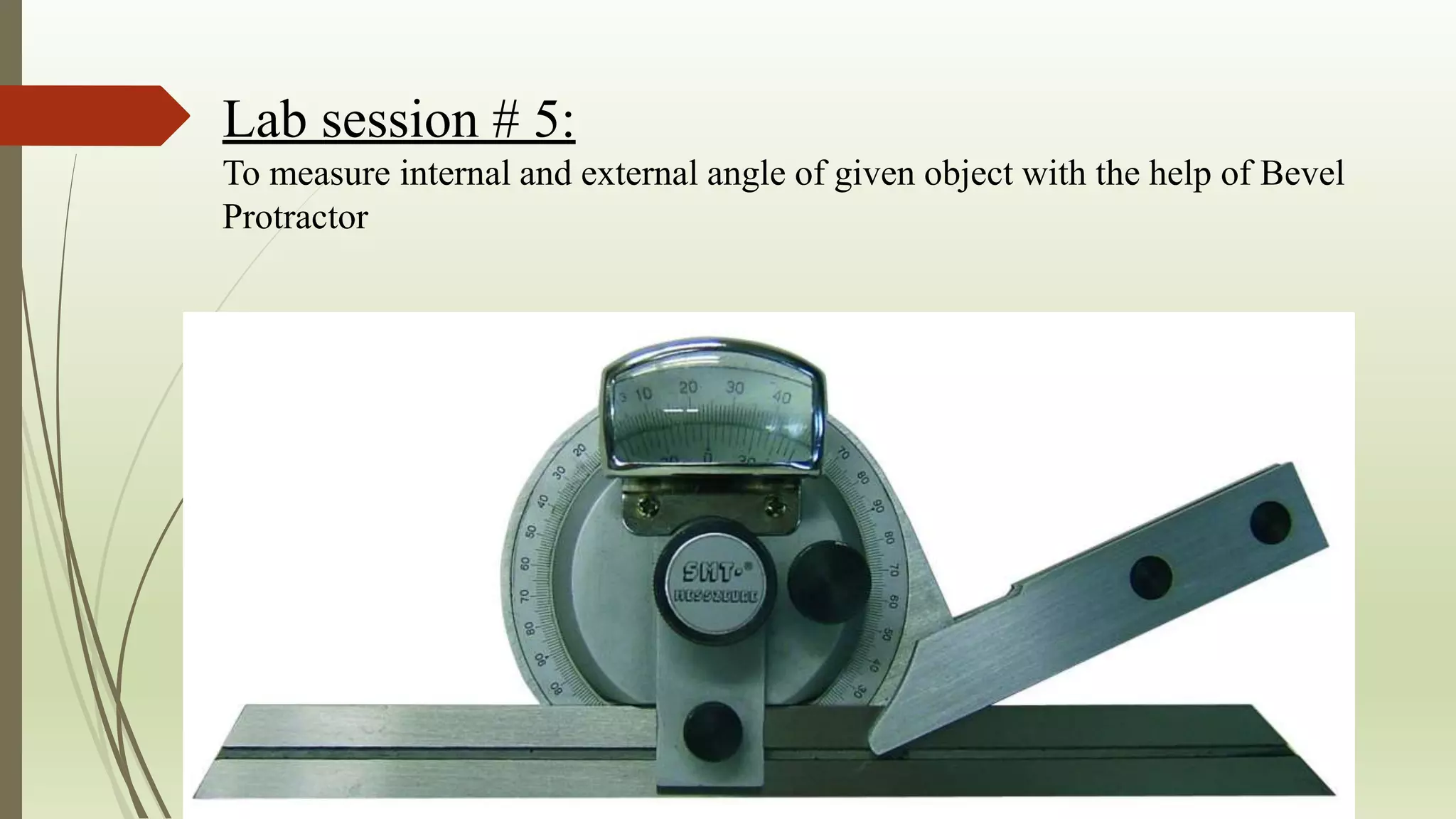 Bevel Protractor | PPTX