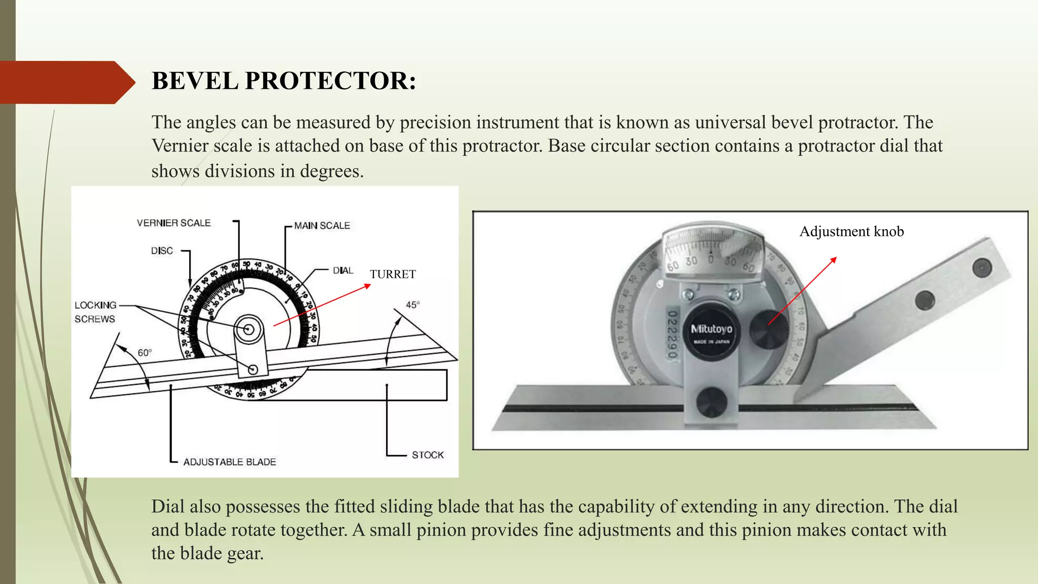 Bevel Protractor | PPTX