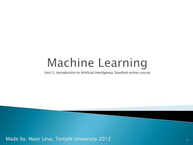 Supervised learning: Types of Machine Learning | PPT