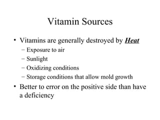 Lecture61 fat solublle vitamins can be taught | PPT