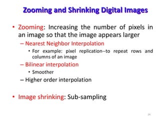 Digital Image Fundamentals | PPTX