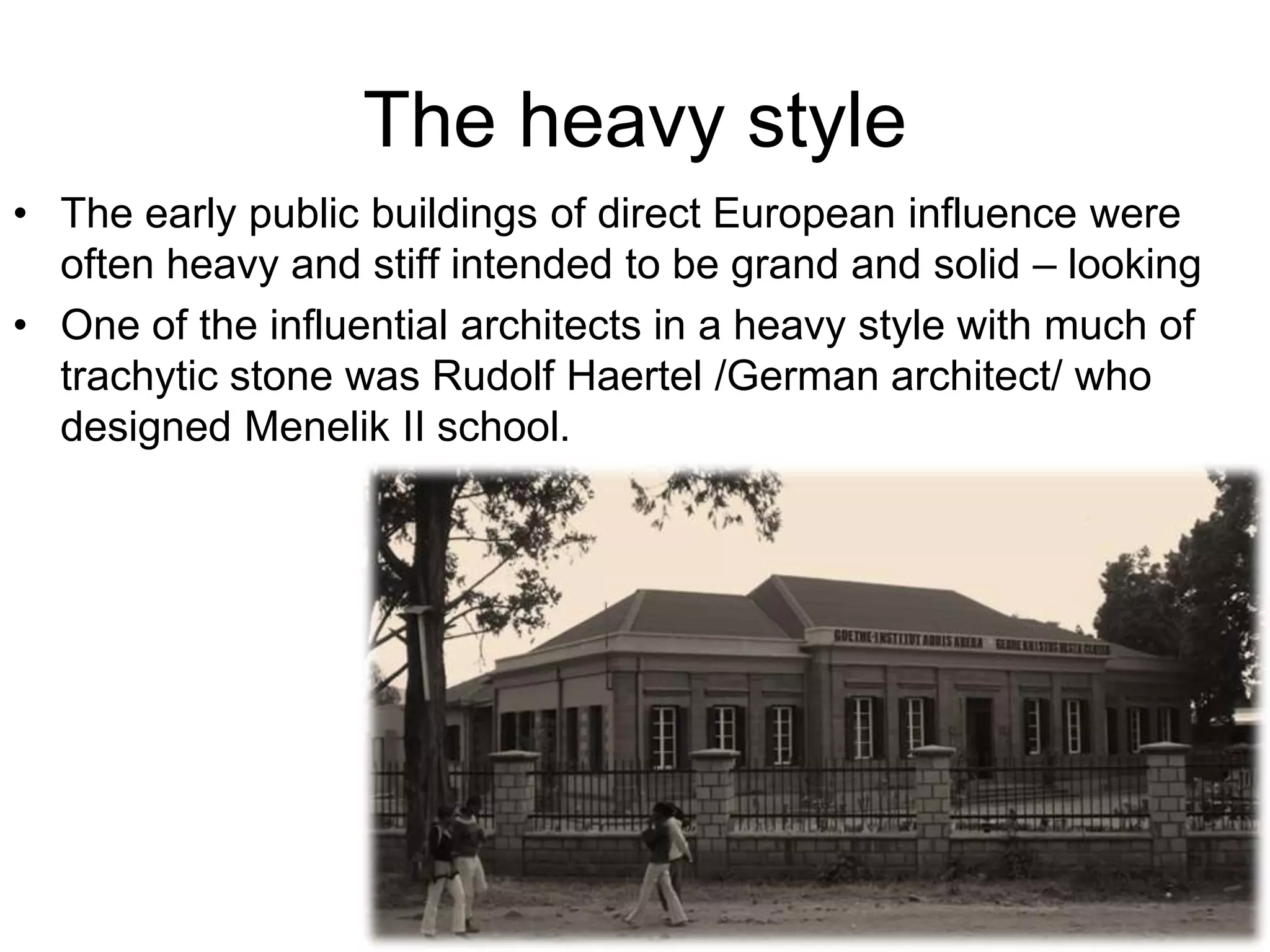 Lecture 6 Addis Ababa style Architecture | PDF