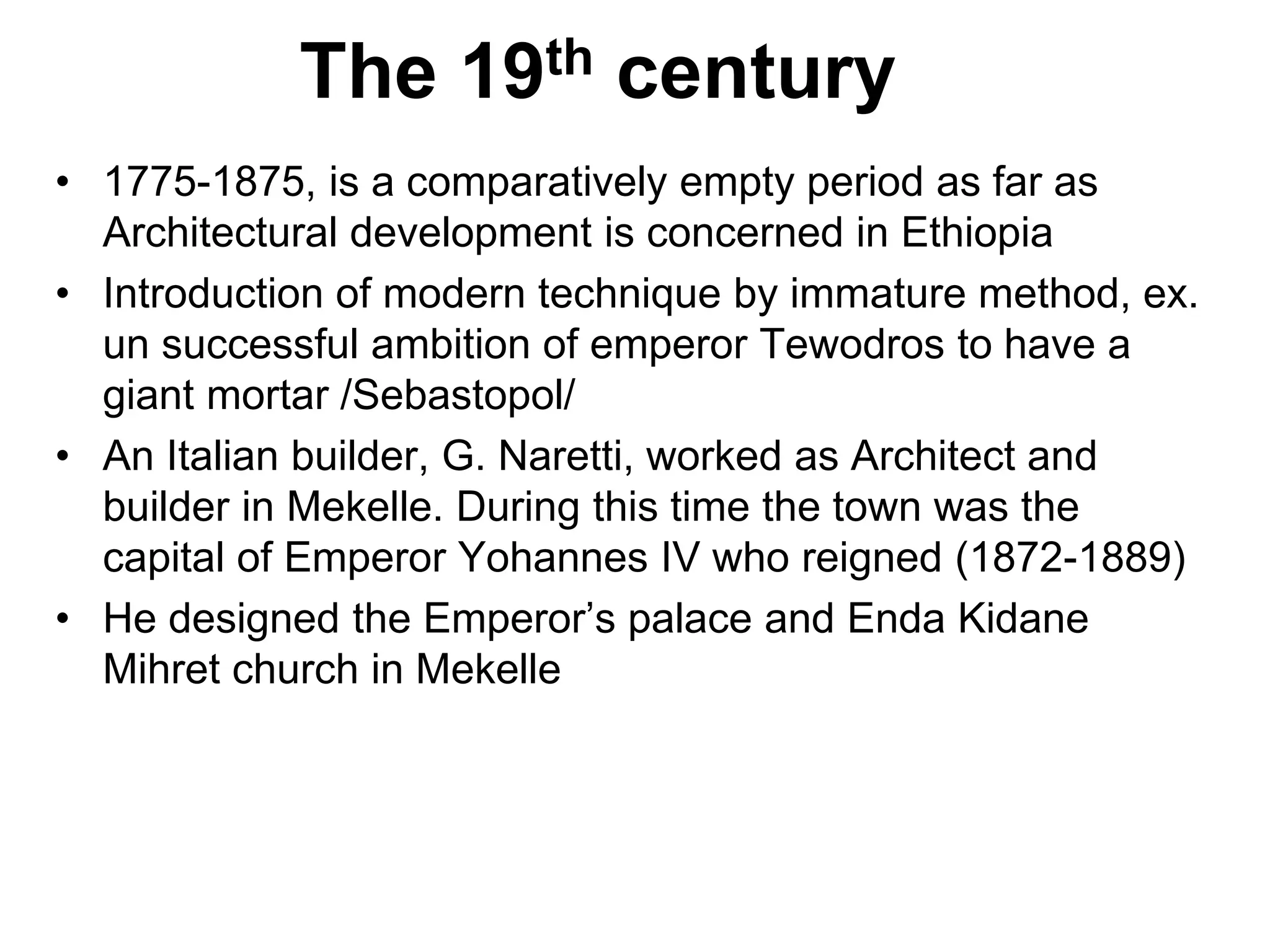 Lecture 6 Addis Ababa style Architecture | PDF
