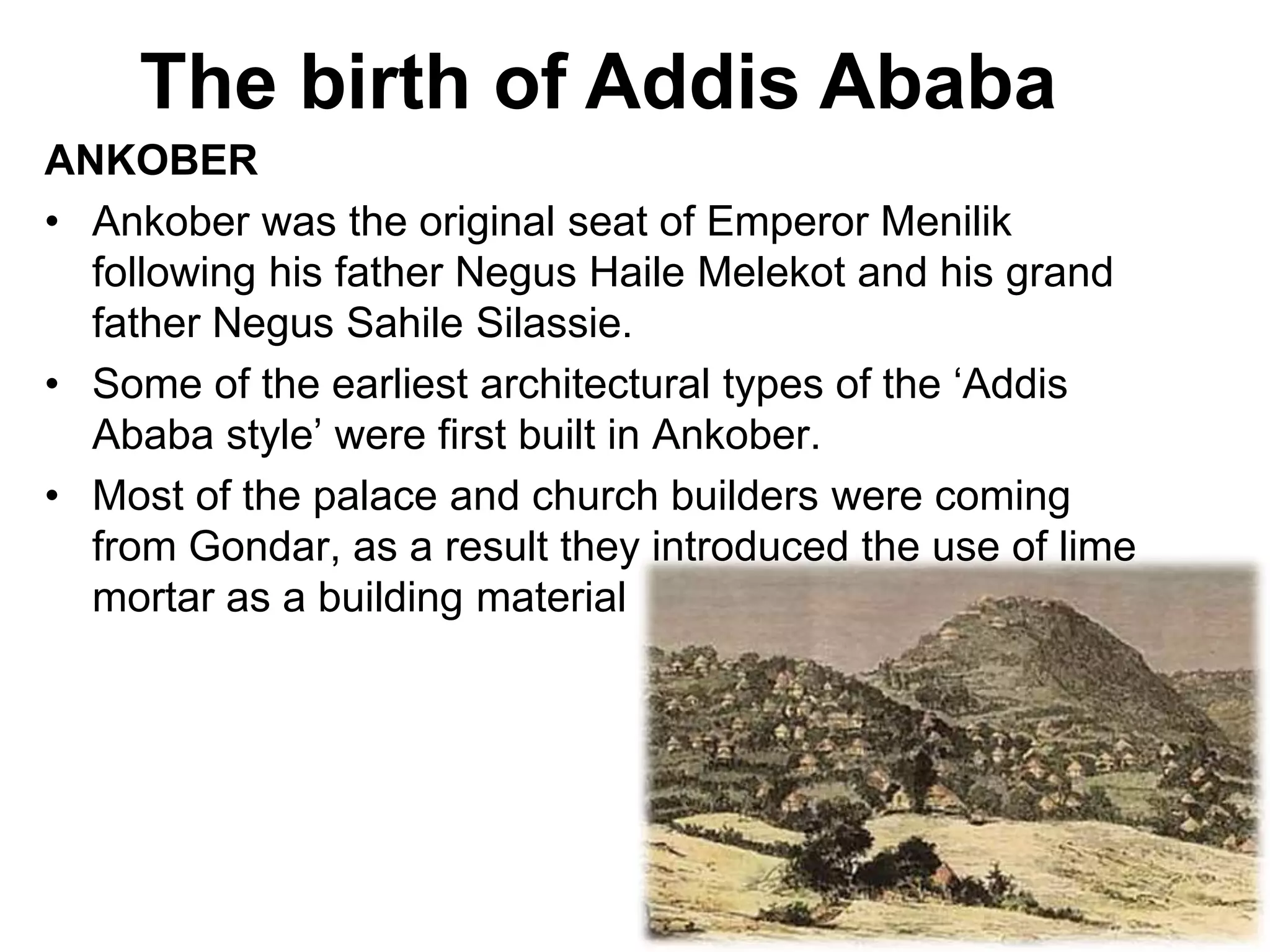 Lecture 6 Addis Ababa style Architecture | PDF