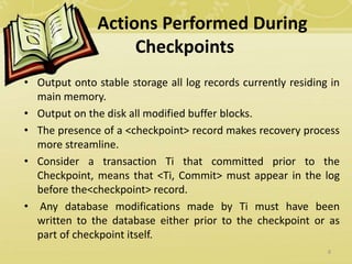 Backing Up and Recovery | PPT