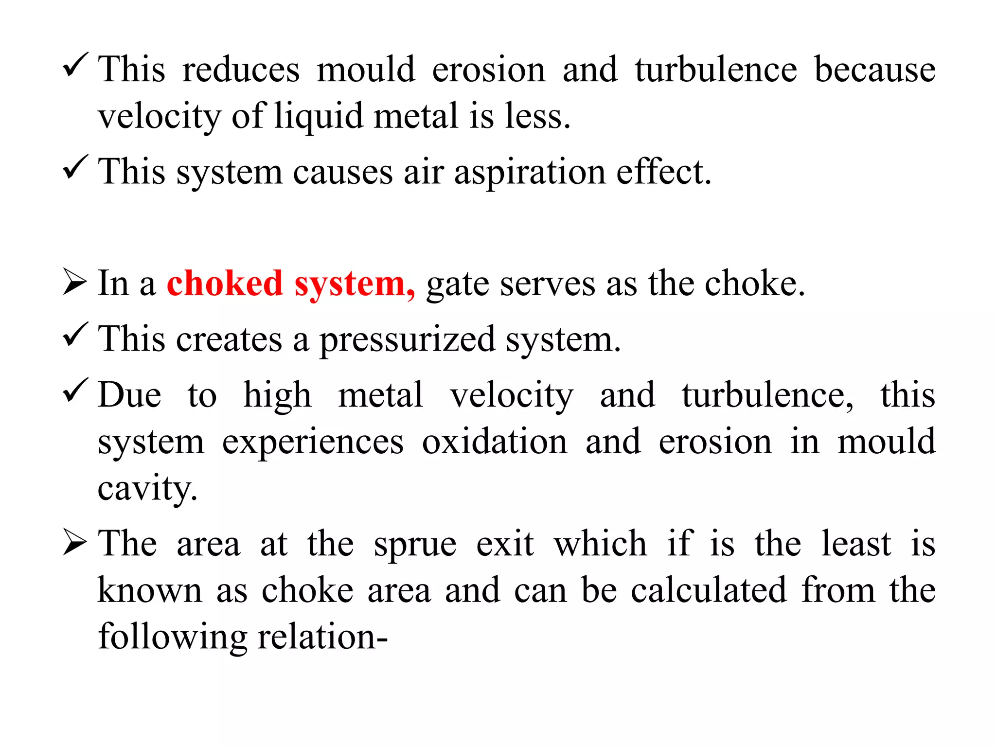 GATING SYSTEM IN CASTING | PPTX