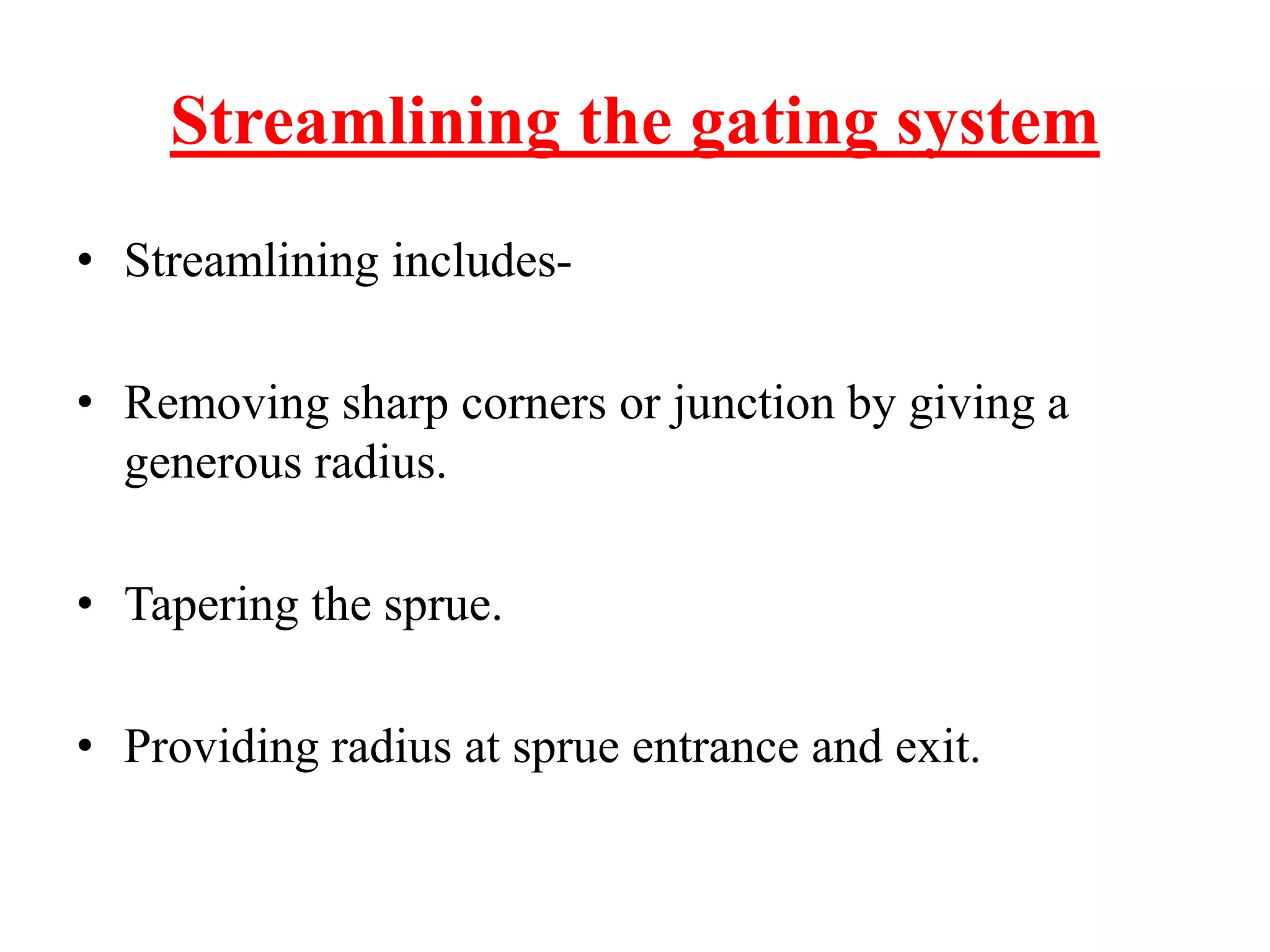 GATING SYSTEM IN CASTING | PPTX