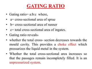 GATING SYSTEM IN CASTING | PPTX
