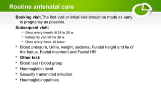 lecture 6 antenatal period.pptxgynaeeeee | PPTX