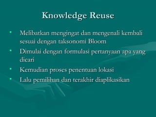 Lecture 6 aplikasi pengetahuan | PPT