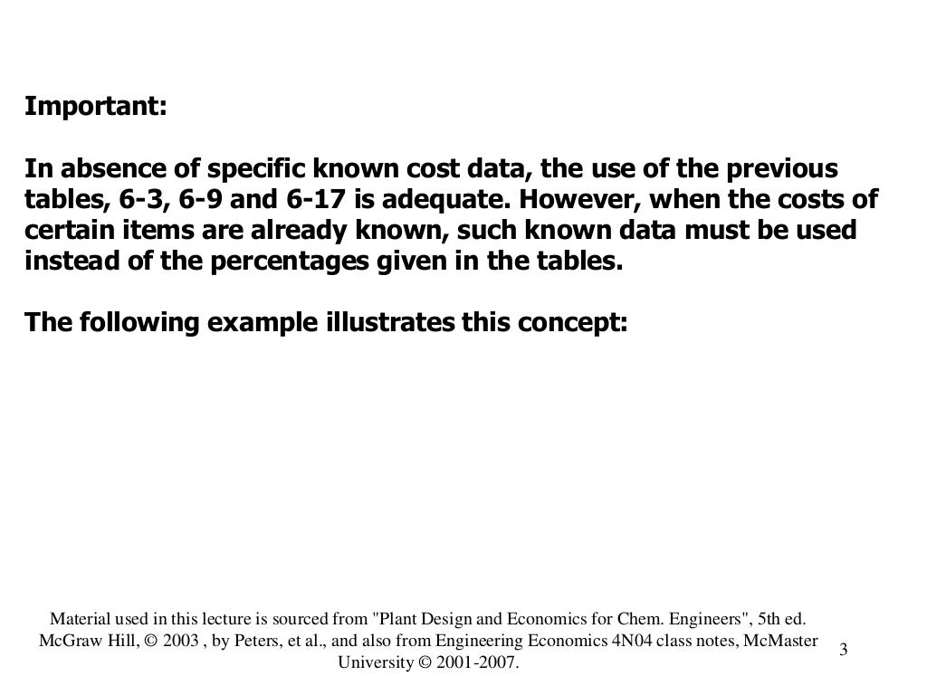 Lecture 6 Cost Estimation Ii