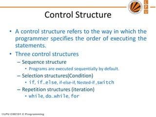 Lecture 6Decision_Control_OR_Conditional_Control_Structures.ppt