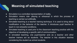 Teacher Education Lecture 6 | PPT