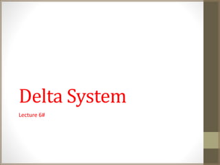 Delta | PPTX