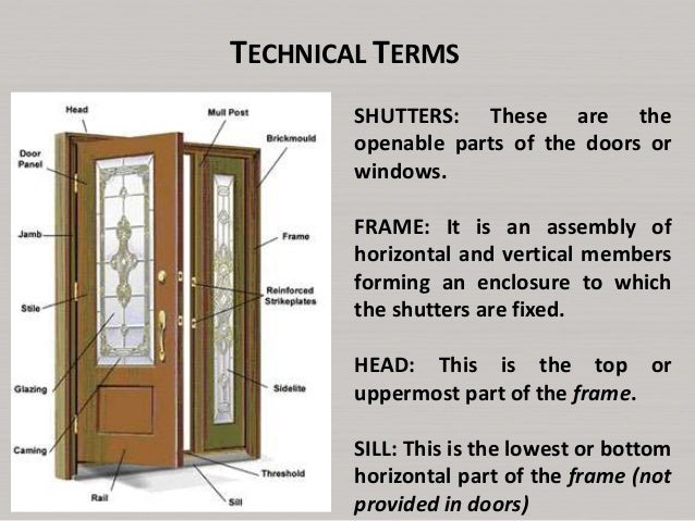 Lecture6 doors and windows