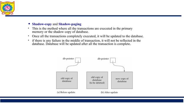 Lecture 6 Failure Classification in DBMS.ppt