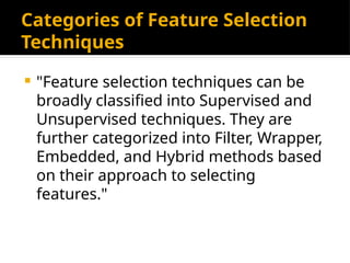 Lecture 6 Feature Selection Techniques in Data Science.pptx