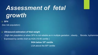 Lecture 6 Fetal physiology and normal growth | PPT