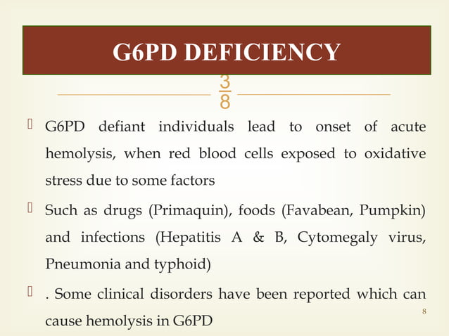 Lecture 6 G6PD deficiency anemia .pccccptx | PPTX