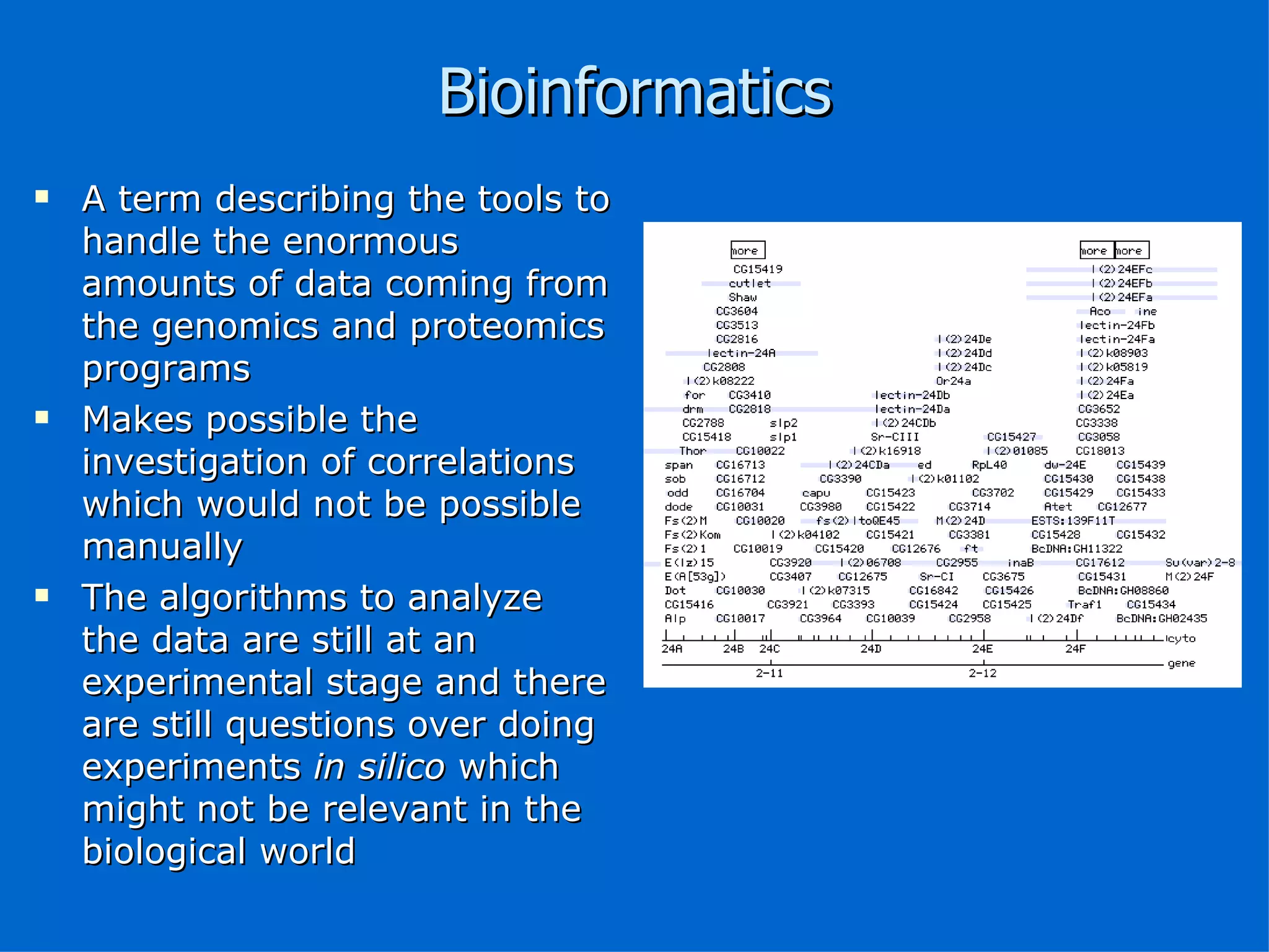 Genomics and bioinformatics | PPT