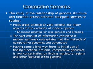 Genomics and bioinformatics | PPT
