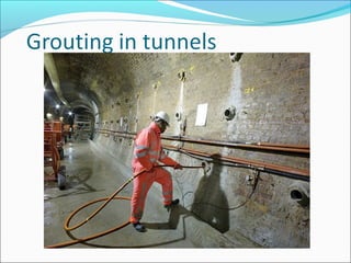 grouting and guniting | PPT