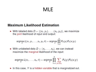 Lecture 6: Hidden Variables and Expectation-Maximization | PPT