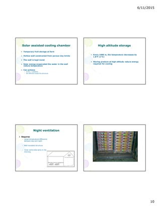 Pre Cooling of Horticultural crops | PDF
