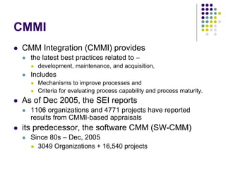 Secure Software Development Models and Methods integrated with CMMI.ppt
