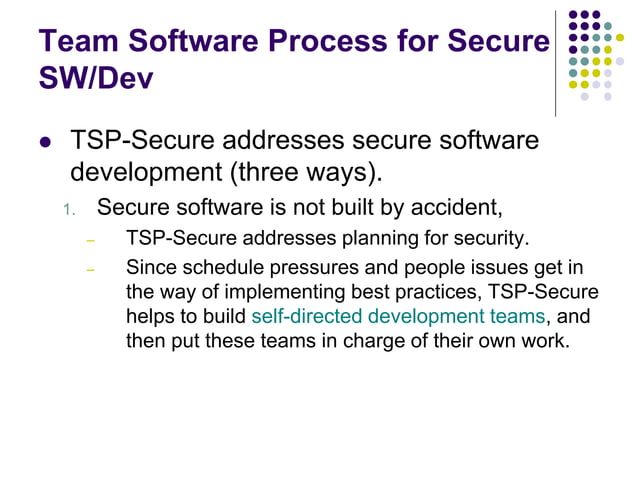 Secure Software Development Models and Methods integrated with CMMI.ppt