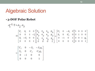 Lecture 6_inverse Kinematics. roboticspdf | PDF | Robotics | Technology & Computing