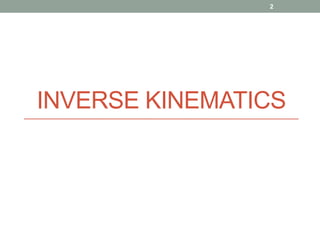 Lecture 6_inverse Kinematics. roboticspdf | PDF | Robotics | Technology & Computing