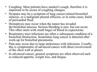 Lung Cancer | PPT