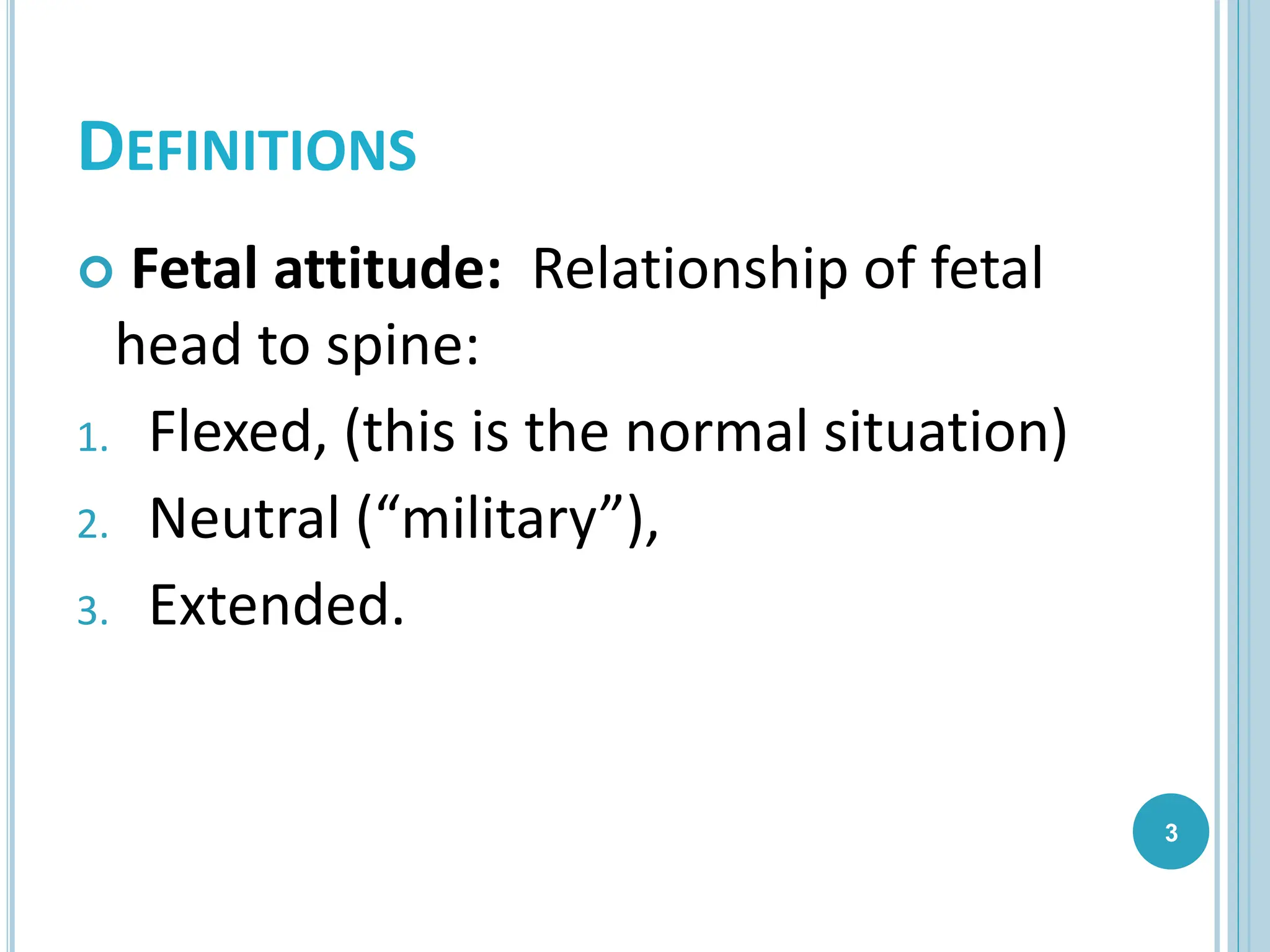 lecture_6_malpresentation, fetal position | PPT