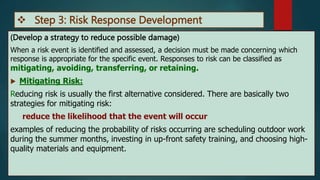 Lecture 6 Managing risk.pptx | Civil Engineering Industry | Industries