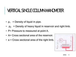 Lecture 6 Manometers.pptx