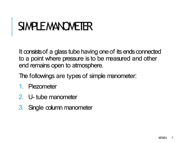 Lecture 6 Manometers.pptx