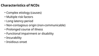 lecture 6 Non communicable disease public helath ST.pptx