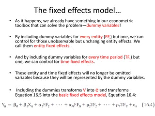 Lecture 6_Panel Data Models.pdf | Physics | Science
