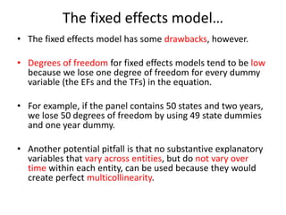 Lecture 6_Panel Data Models.pdf | Physics | Science