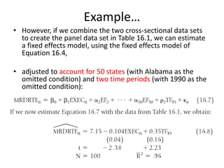 Lecture 6_Panel Data Models.pdf | Physics | Science