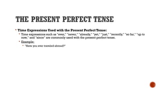 Lecture 6 Perfect Tense English Tenses education .pptx