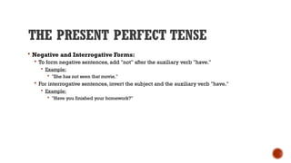Lecture 6 Perfect Tense English Tenses education .pptx