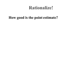 Lecture 6 Point and Interval Estimation.pptx