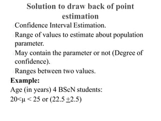 Lecture 6 Point and Interval Estimation.pptx
