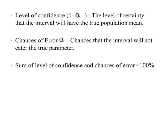 Lecture 6 Point and Interval Estimation.pptx | Science