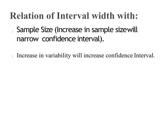 Lecture 6 Point and Interval Estimation.pptx | Science