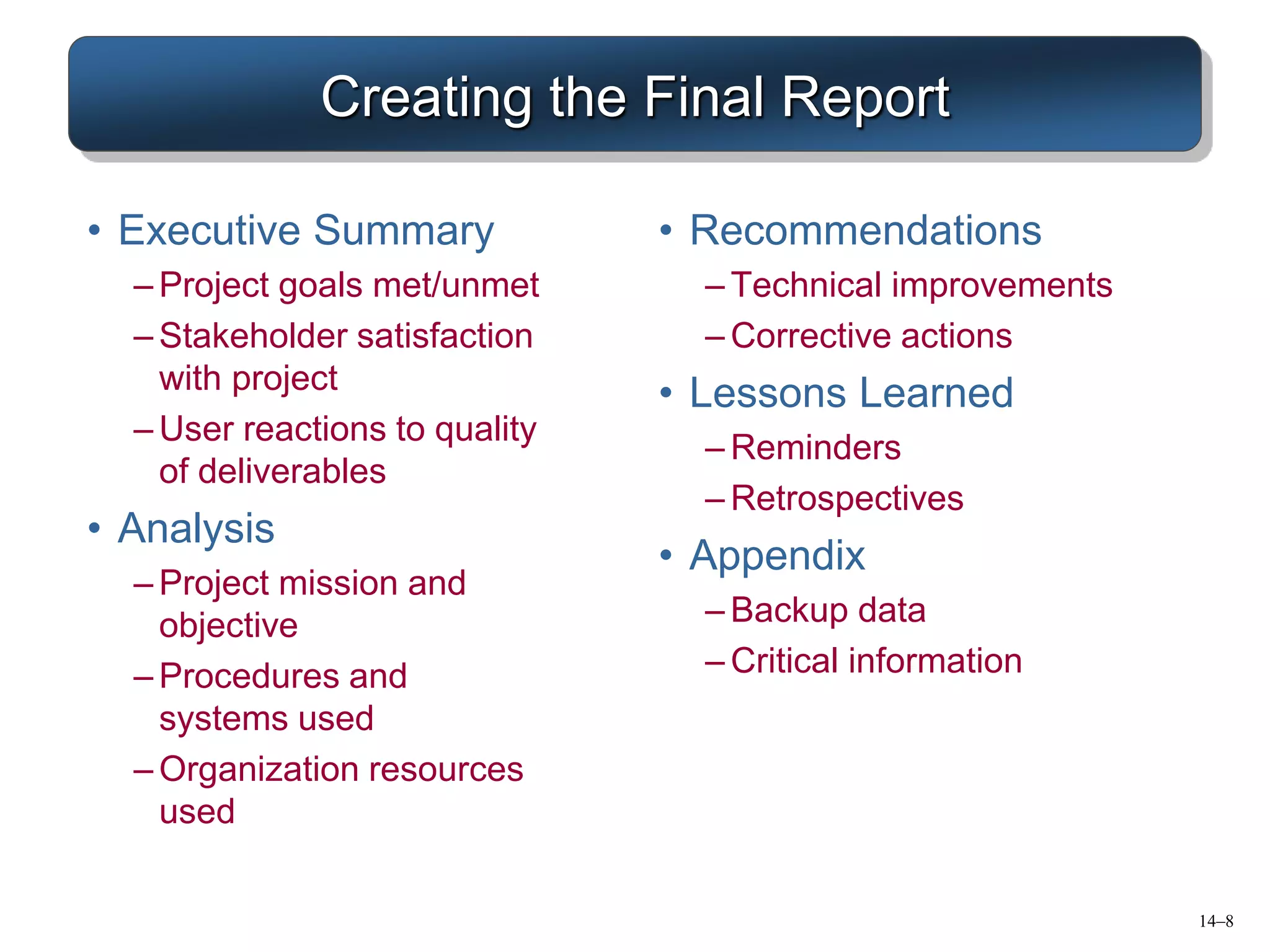 Lecture 6 Project Audit & Closure.ppt