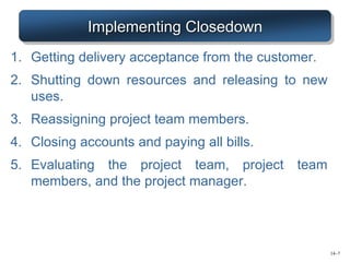 Lecture 6 Project Audit & Closure.ppt